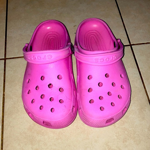 CROCS | Shoes | Pink Crocs Im So So Sad To Get Rid Of These But I Hope ...